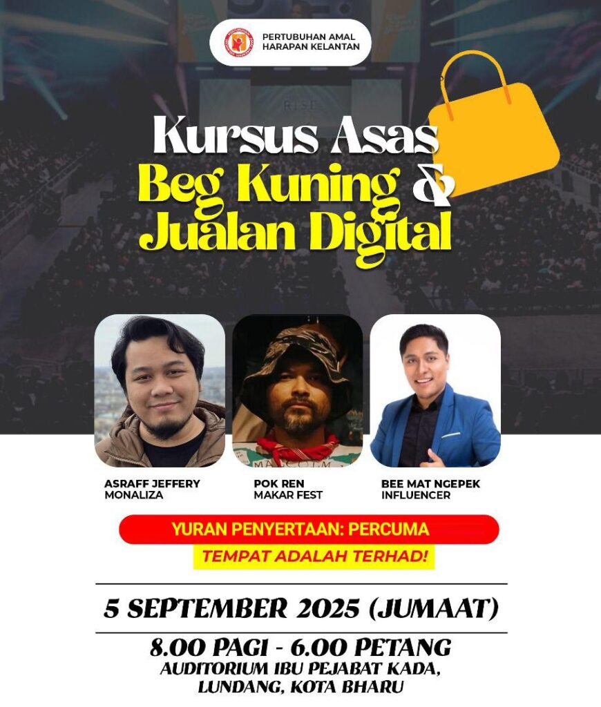 Kursus beg kuning percuma bantu Anak Kelantan teroka bisnes online