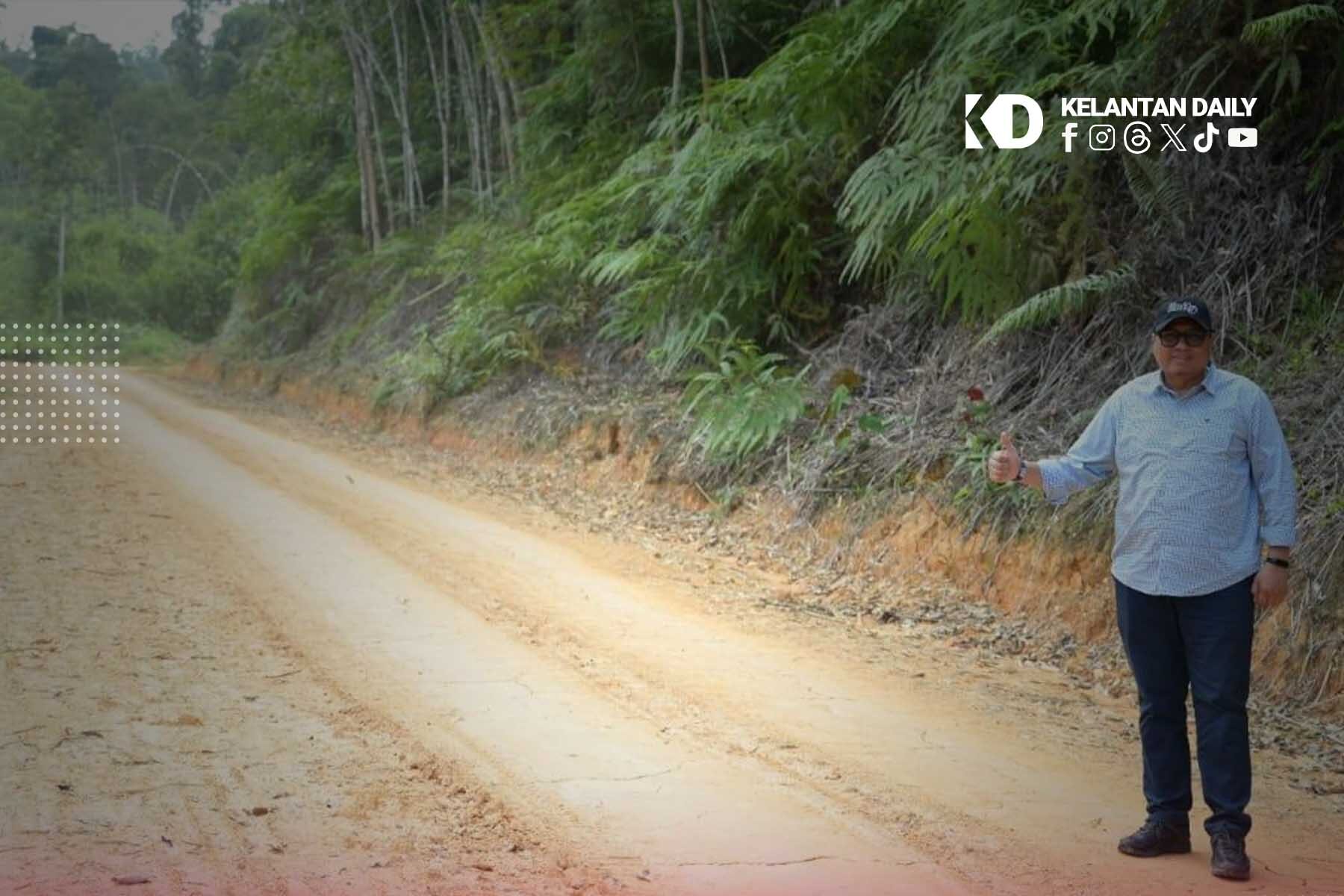 Dari 4 Jam Ke 1.5 Jam, Kemajuan Pembinaan Jalan Pedalaman Kuala Betis ...