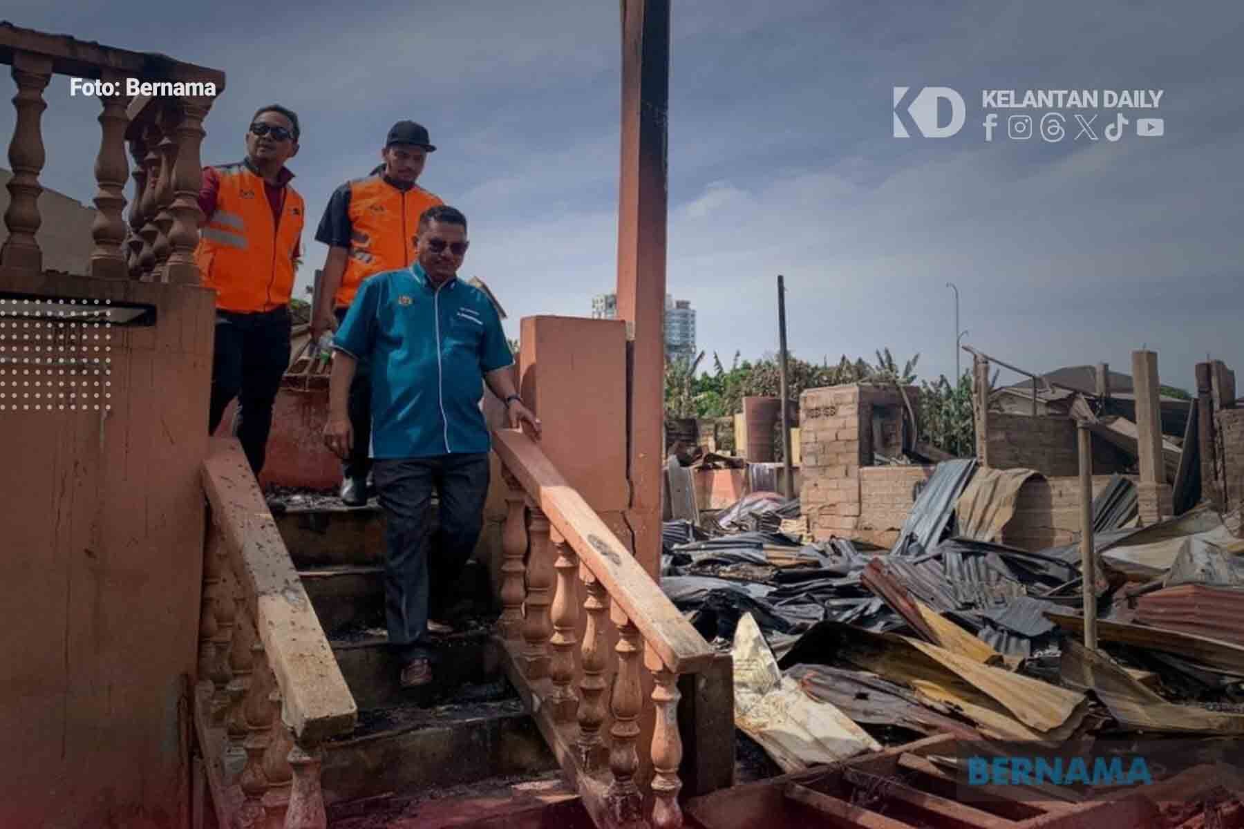Bomba Dedah Punca Kebakaran 27 Rumah Di Gok Kapur